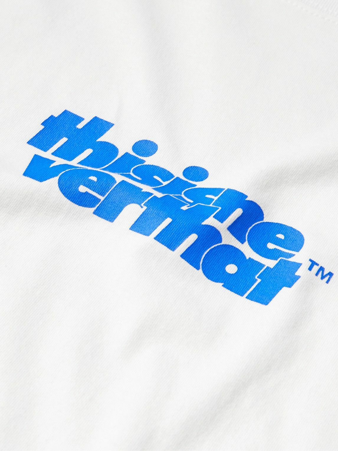 thisisneverthat - Logo-Print Cotton-Jersey T-Shirt - White thisisneverthat