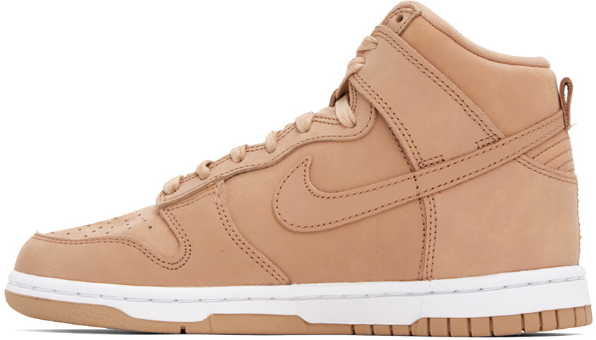 Nike Beige Dunk Premium Sneakers Nike