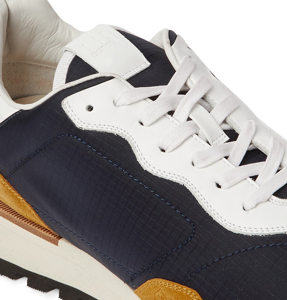 Dunhill - Axis Ripstop, Suede and Leather Sneakers - Blue Dunhill