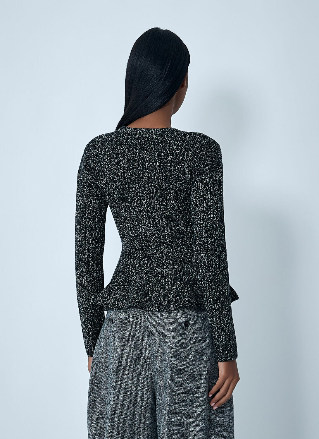 Max Mara Kim Peplum Cardigan Max Mara