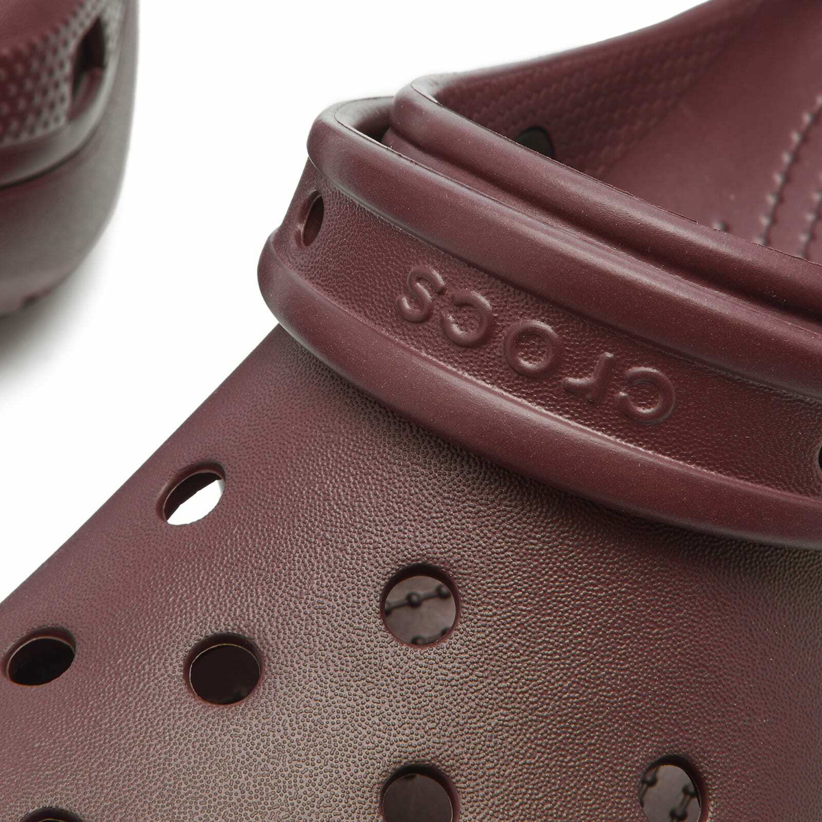 Crocs Women's Classic Platform Clog in Dark Cherry Crocs