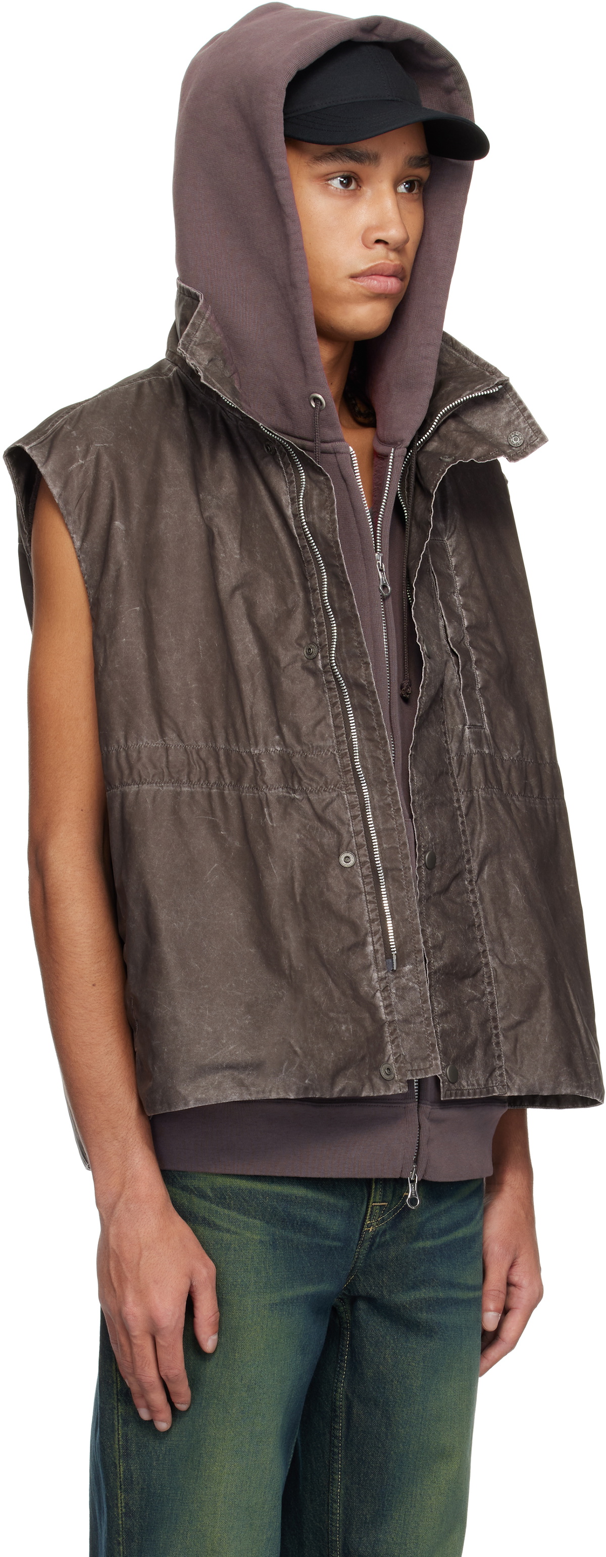 OUR LEGACY Brown Firm Vest Our Legacy