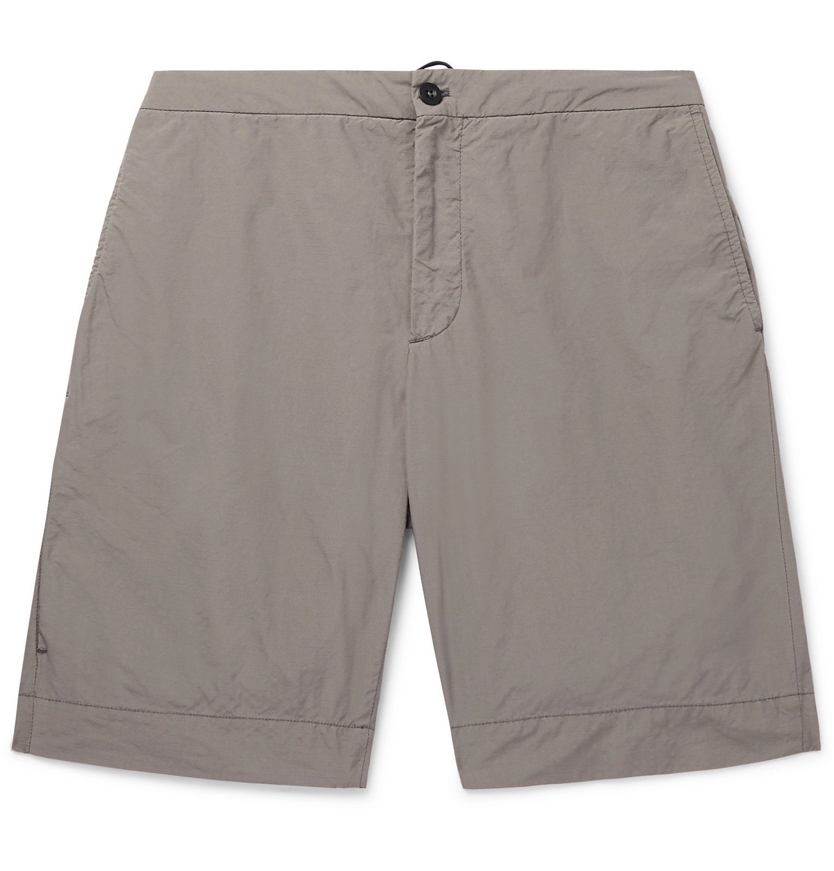 Incotex - Reflective Ripstop Drawstring Shorts - Gray Incotex