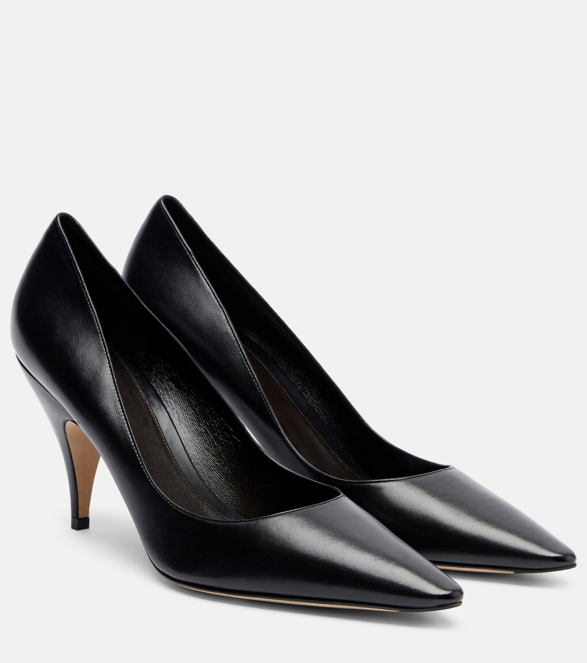 The Row Liisa leather pumps The Row