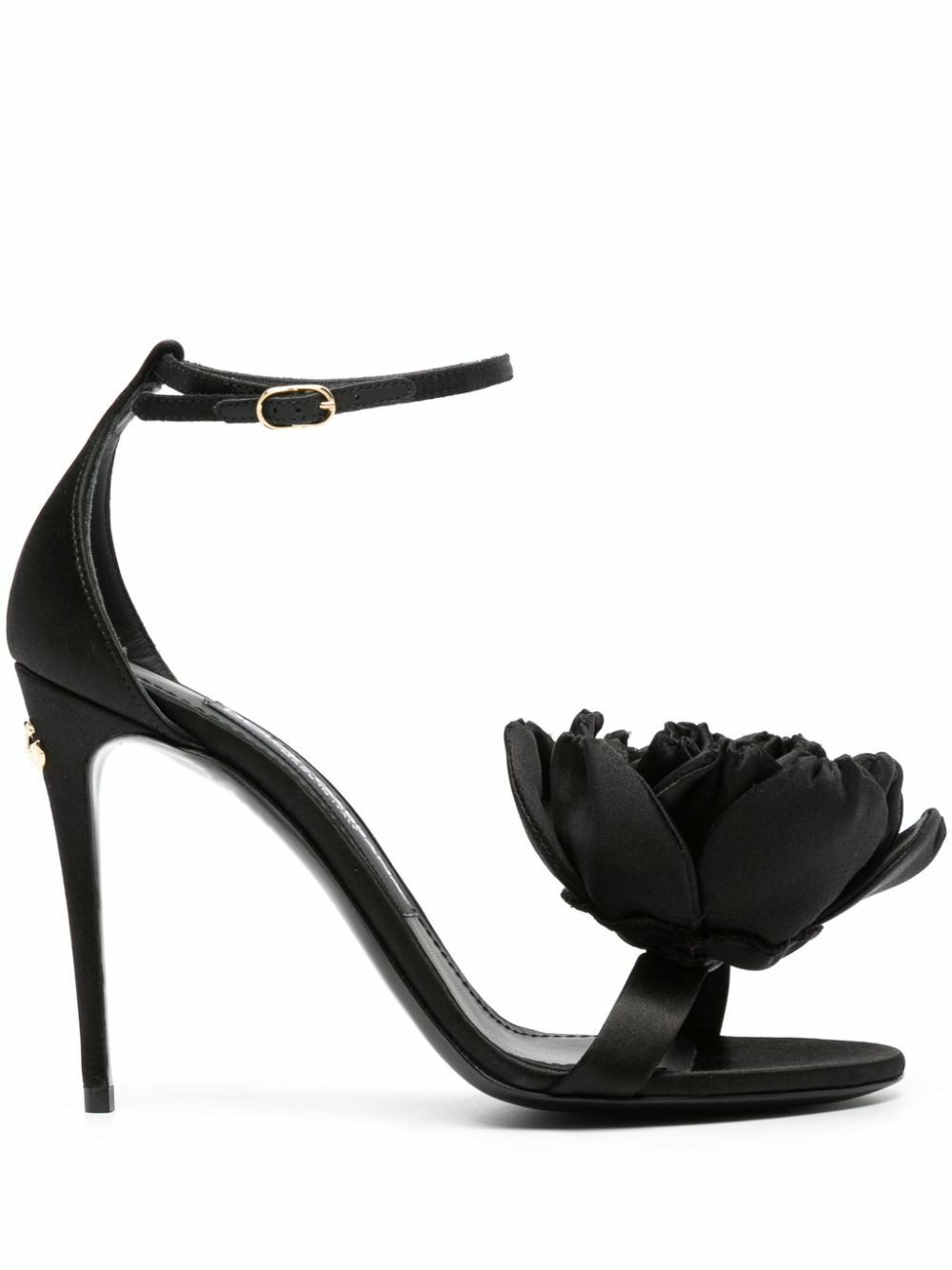 DOLCE & GABBANA - Keira Satin Heel Sandals Dolce & Gabbana
