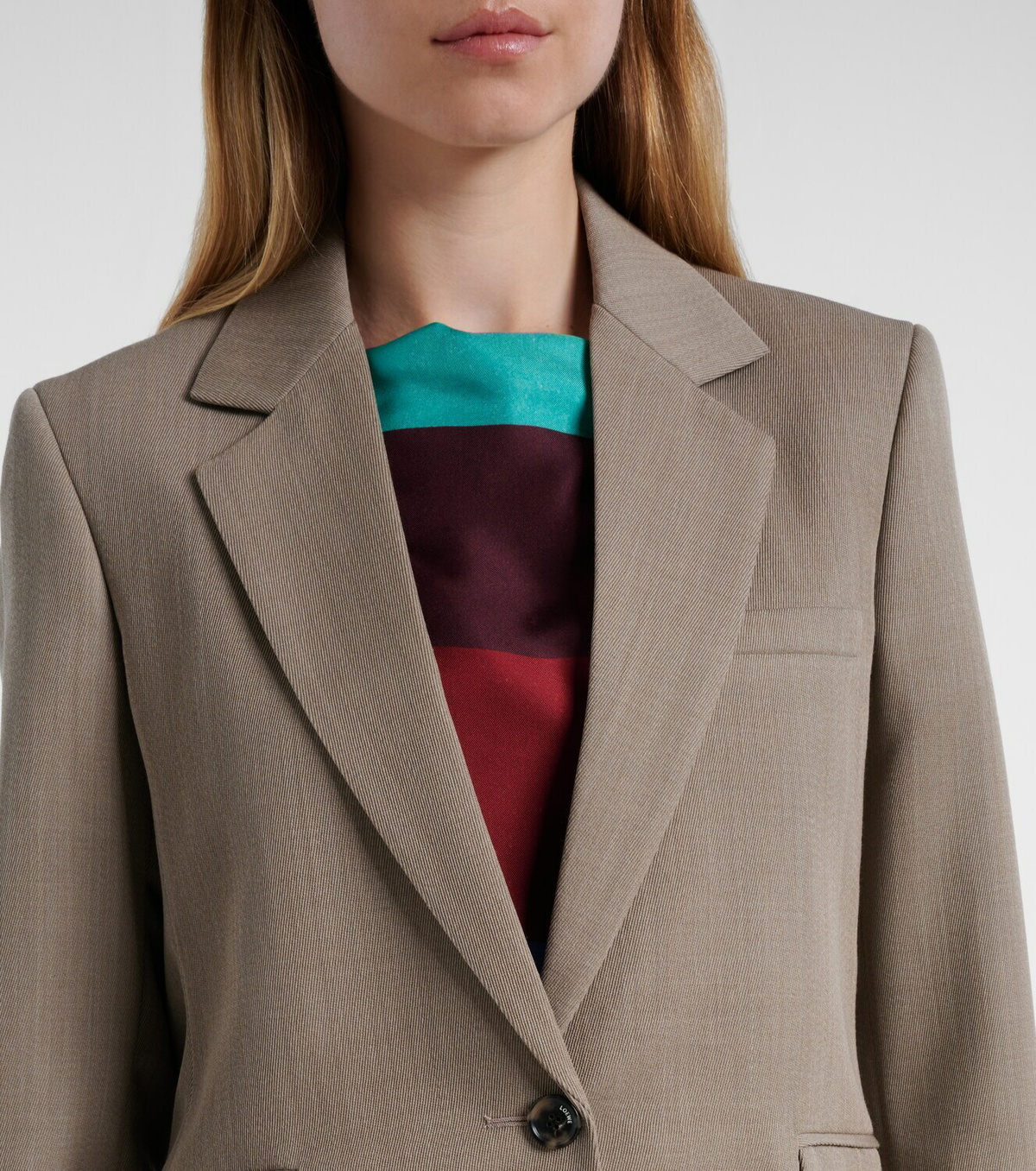 Loewe Gathered wool blazer Loewe