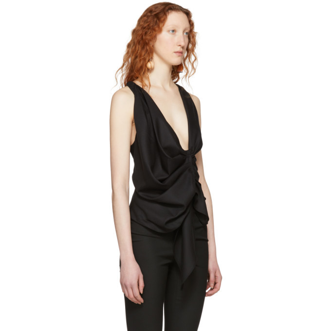 Jacquemus Black Le Top Bahia Tank Top Jacquemus