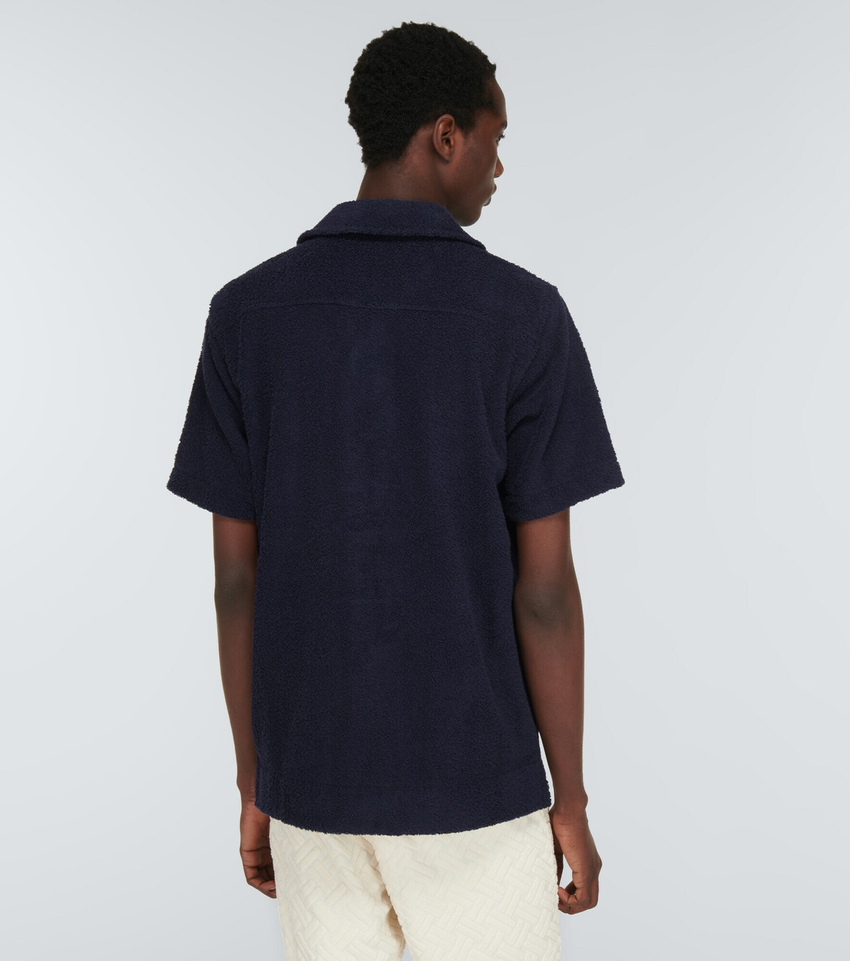 Orlebar Brown - Griffith toweling cotton-blend shirt Orlebar Brown