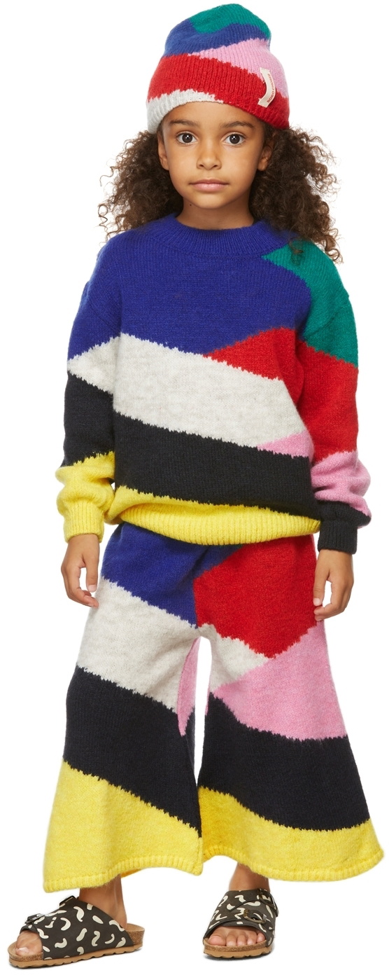 Bobo Choses Kids Multicolor Color Block Sweater Bobo Choses