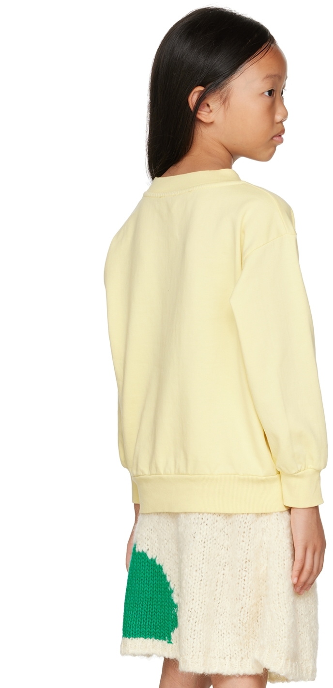 Weekend House Kids Kids Yellow Dalmation Sweater