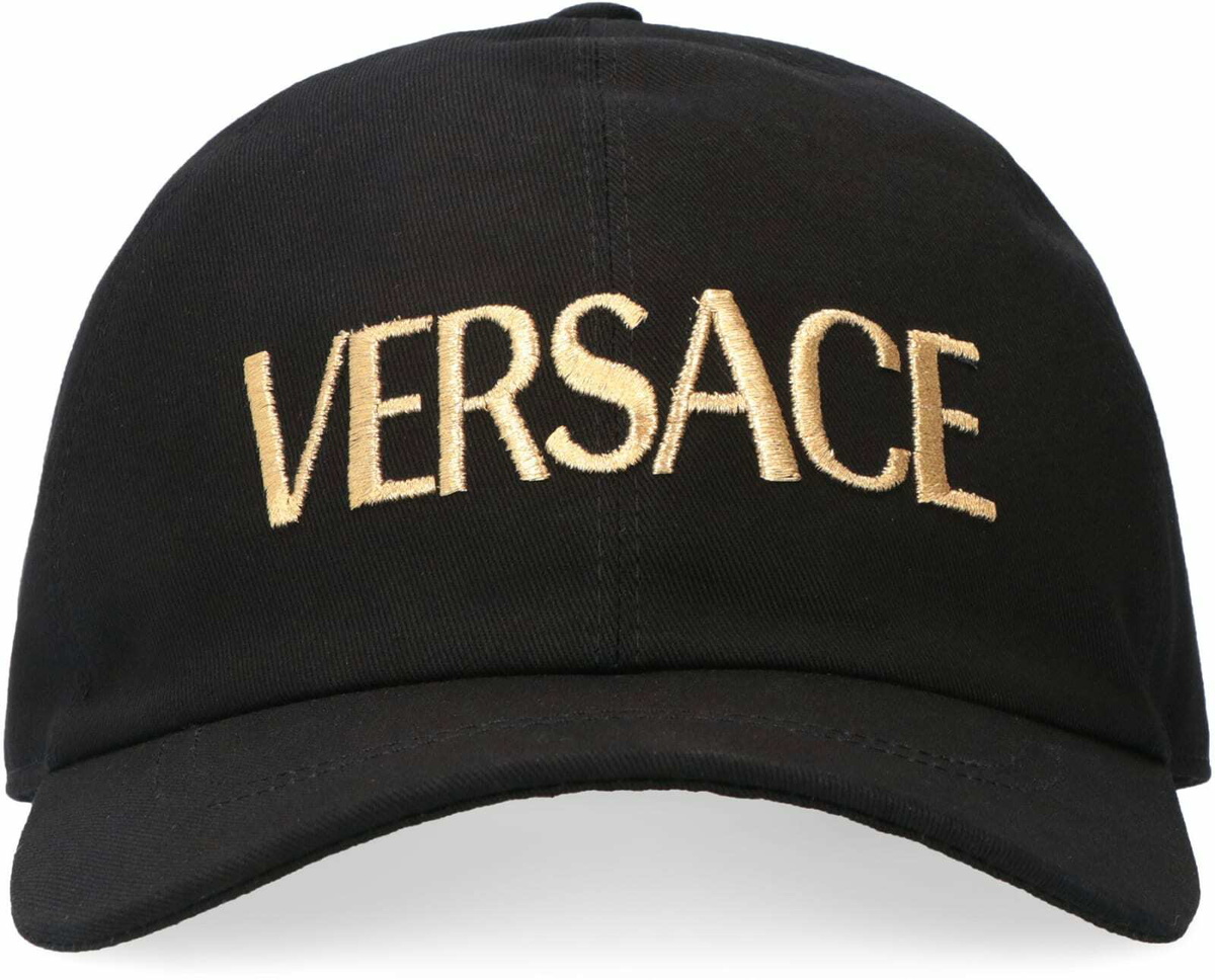 Versace Logo Embroidery Baseball Cap Versace