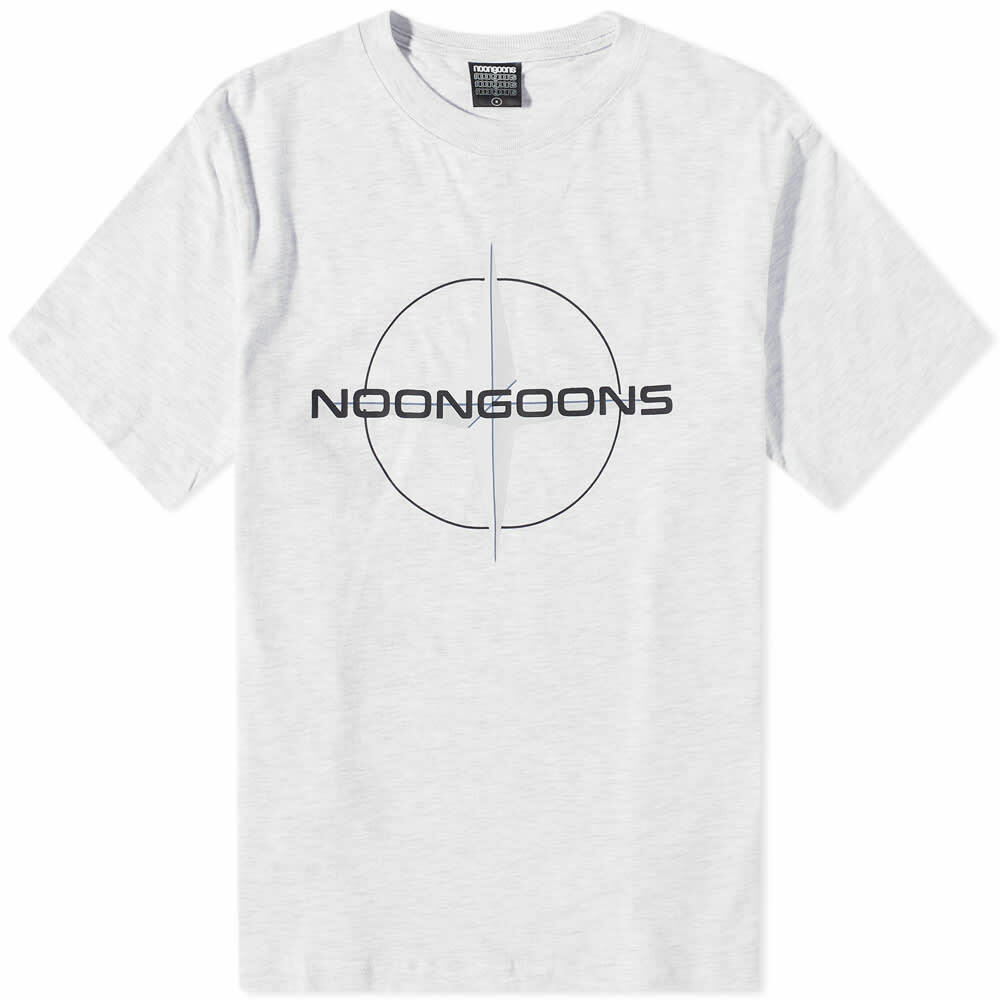 Noon Goons Men's Compass T-Shirt in Heather Grey Noon Goons