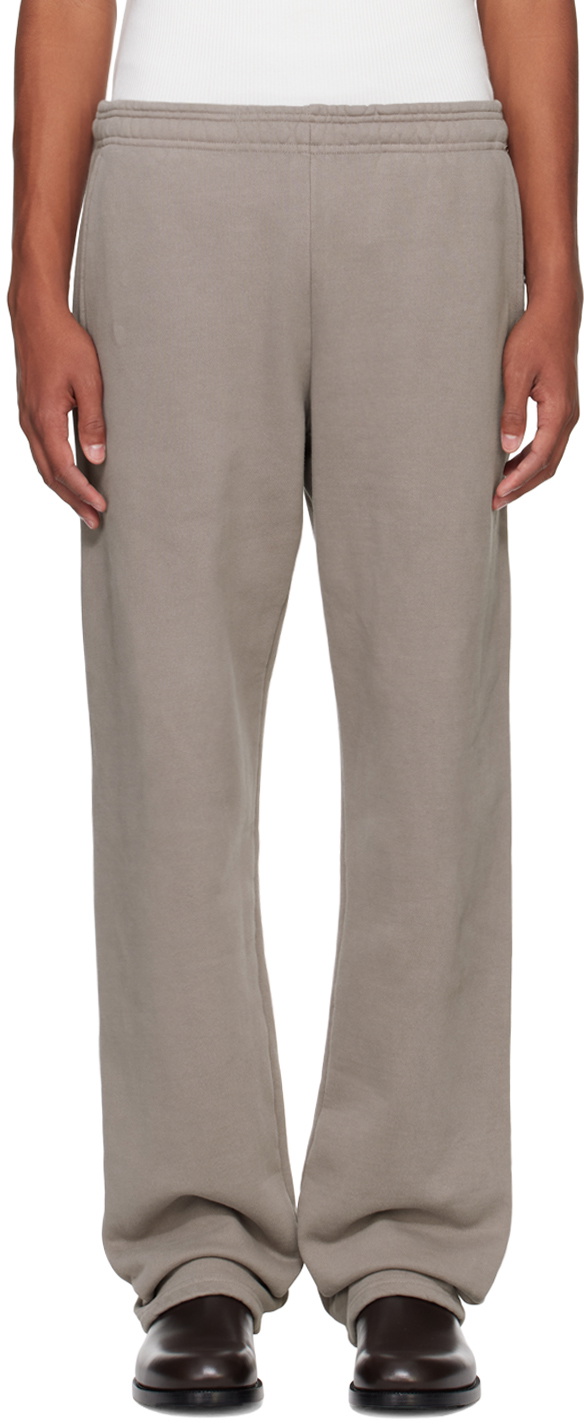 Entire Studios Gray Straight Leg Sweatpants Entire Studios