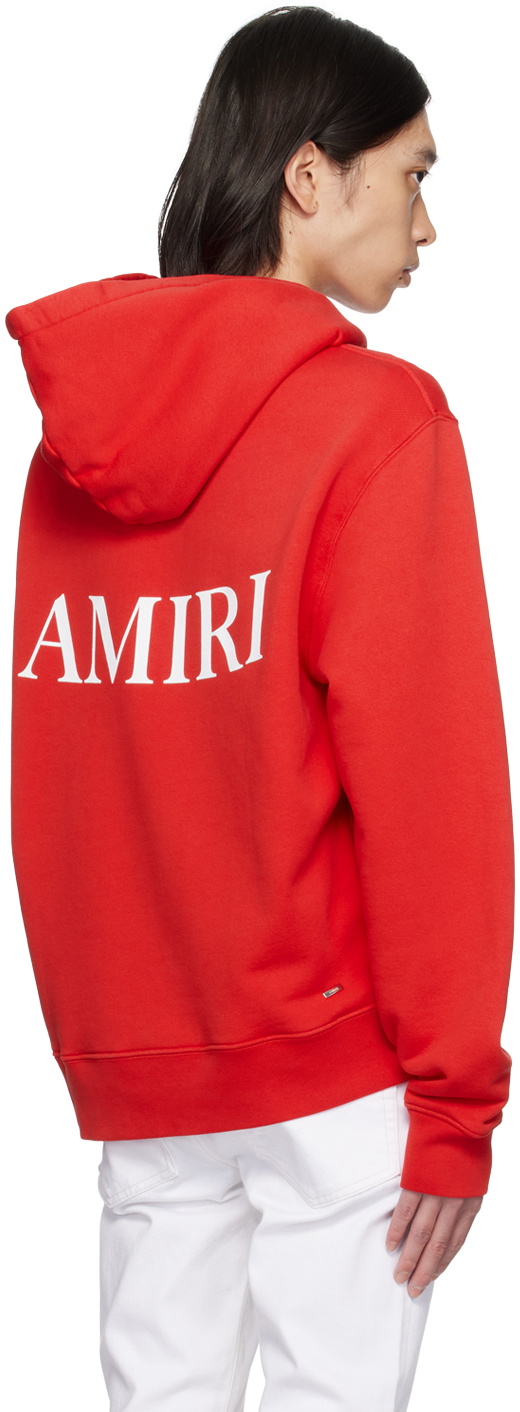 AMIRI Red MA Core Hoodie Amiri