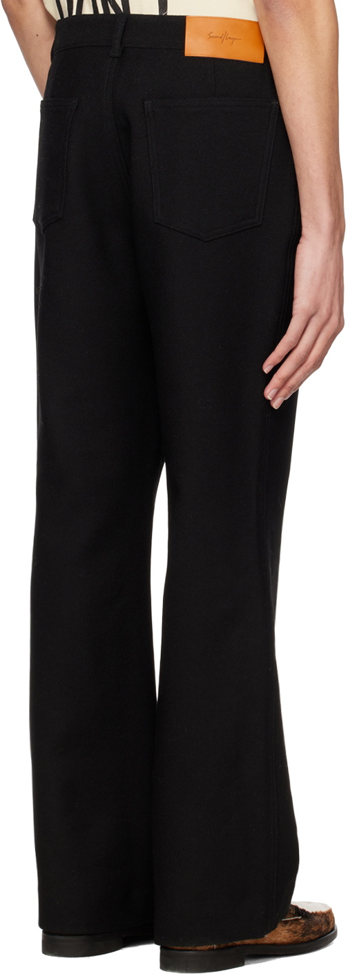 Second/Layer Black Valluco Trousers Second/Layer