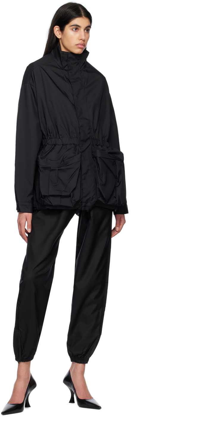 WARDROBE.NYC Black Drawstring Jacket WARDROBE.NYC