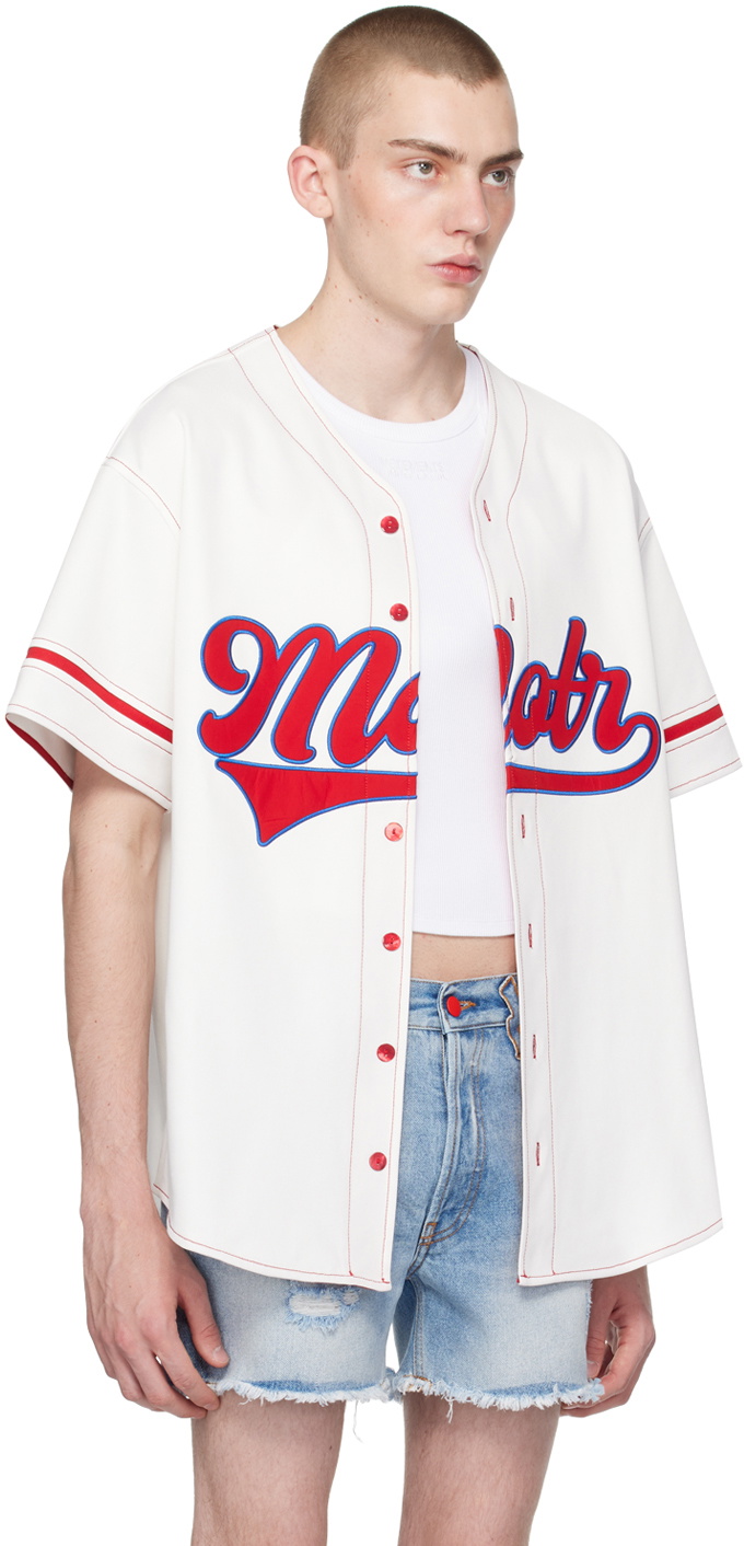 Members of the Rage White Baseball Shirt Members of the Rage