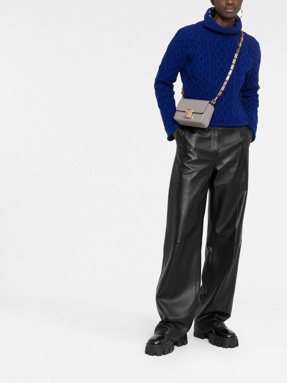 GIVENCHY - 4g Leather Small Crossbody Bag Givenchy