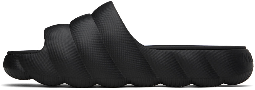 Moncler Black Lilo Slides Moncler