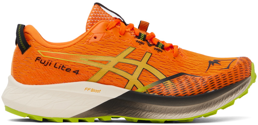 Asics Orange Fuji Lite 4 Sneakers ASICS