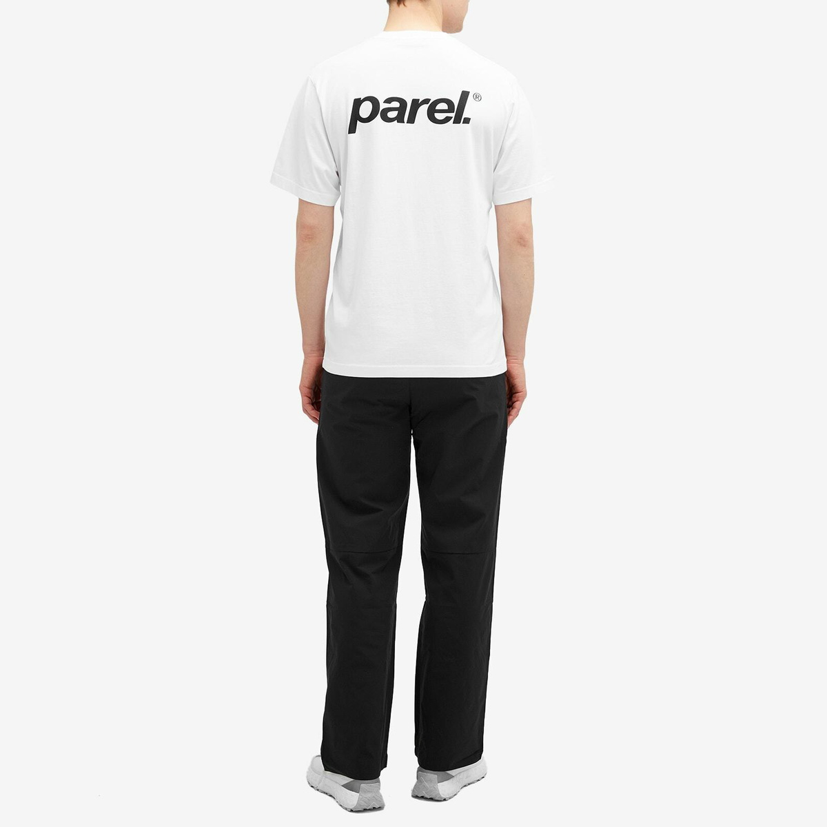 Parel Studios Men's BP Logo T-Shirt in White Parel Studios