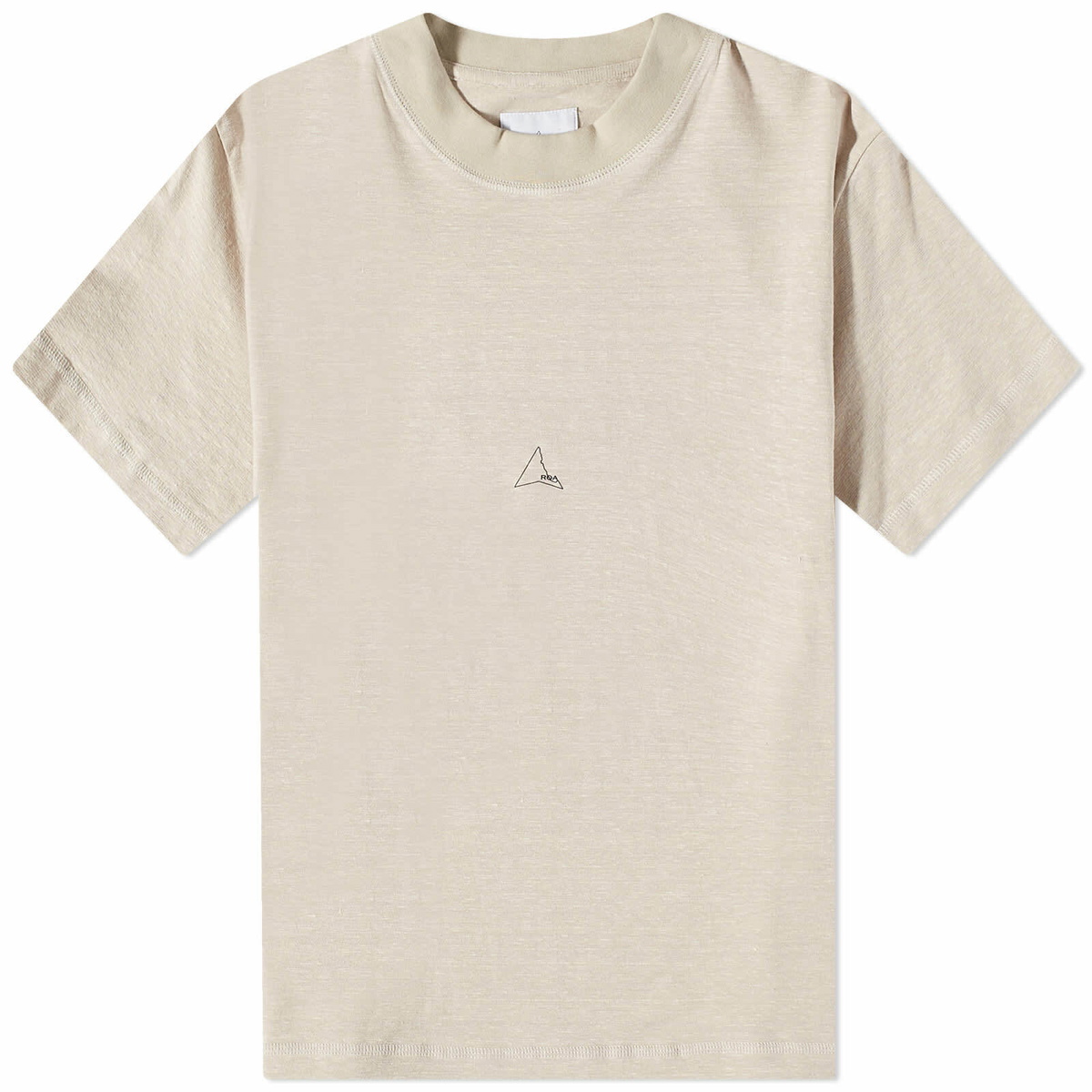 ROA Men's Chest Logo T-Shirt in Oatmeal ROA