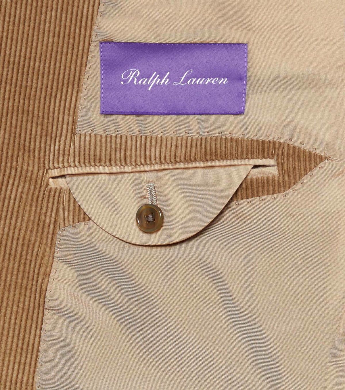 Ralph Lauren Purple Label Kent cotton and cashmere corduroy blazer ...