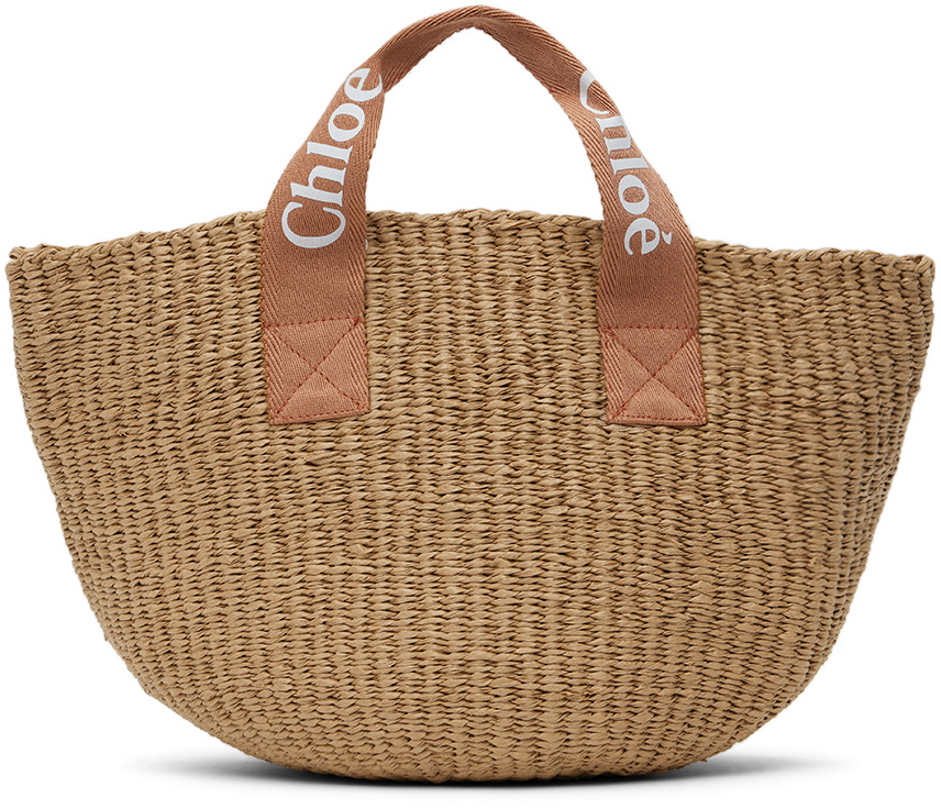 Chloé Kids Beige Logo Bag Chloe