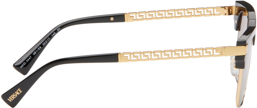 Versace Black Greca Sunglasses Versace