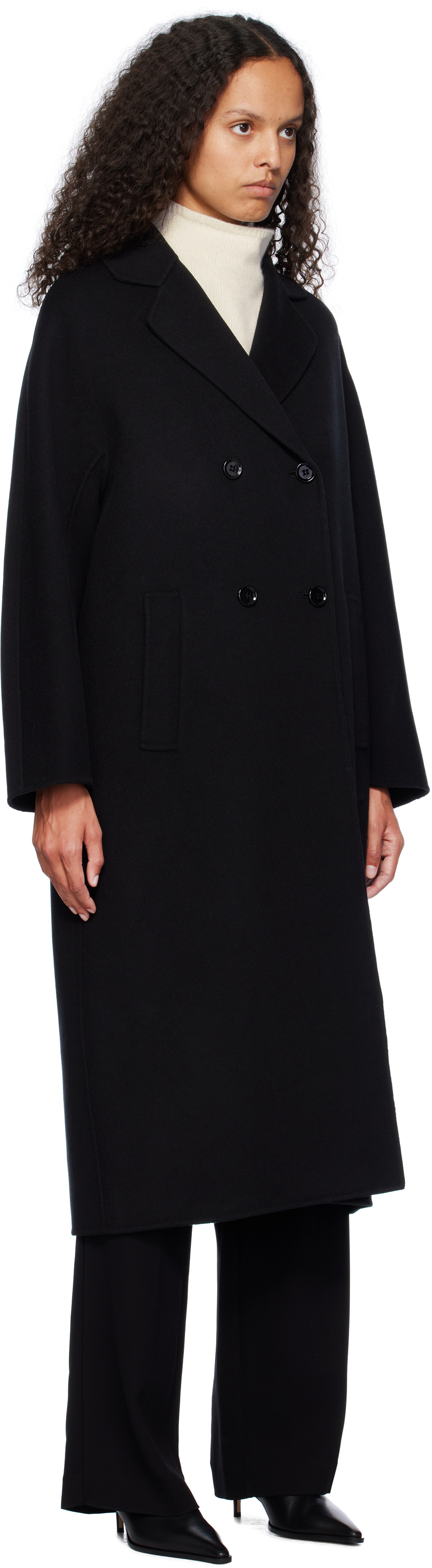 Max Mara Black Capi Coat Max Mara