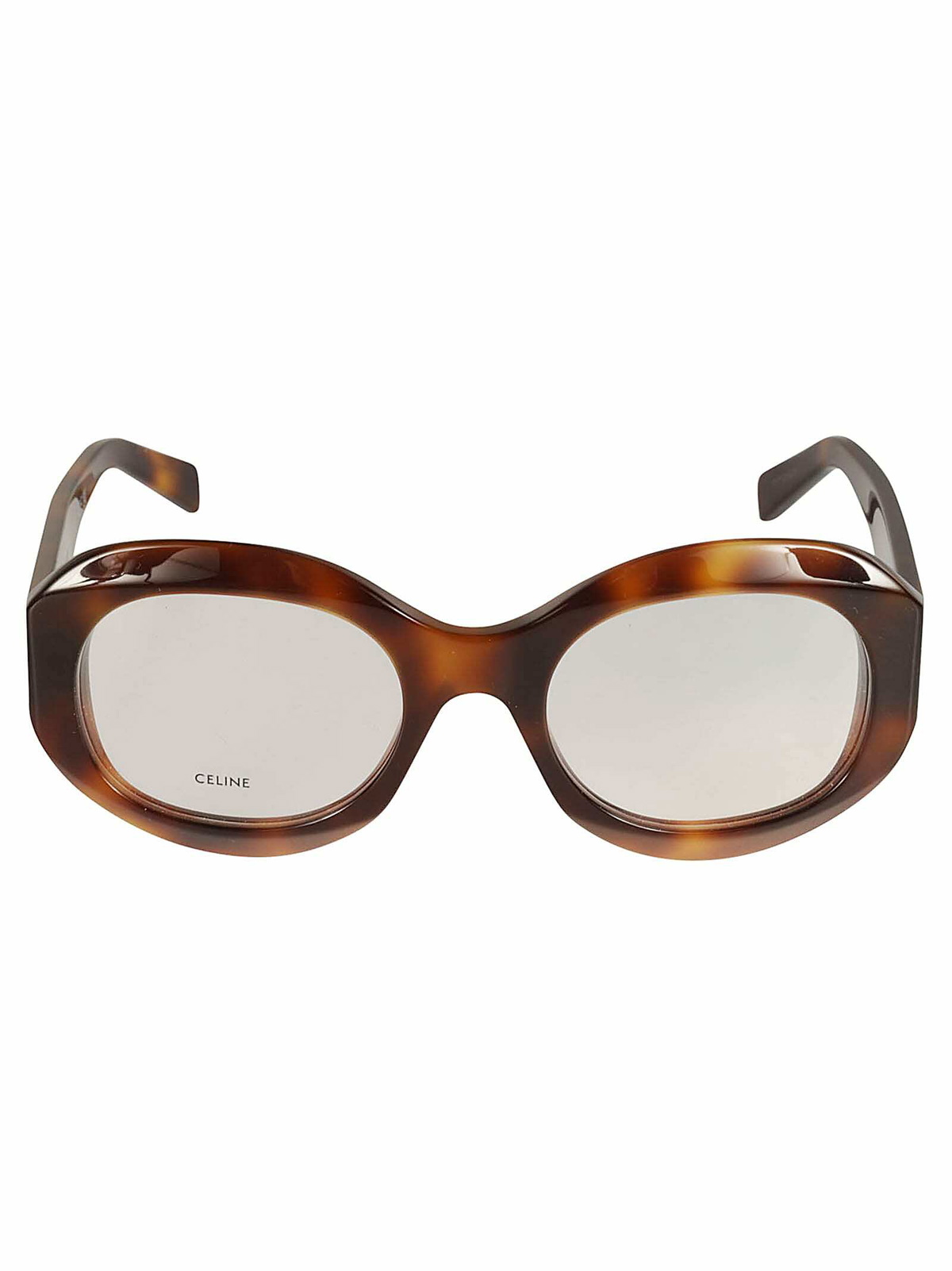 Celine Logo Lens Curved Square Frame Celine