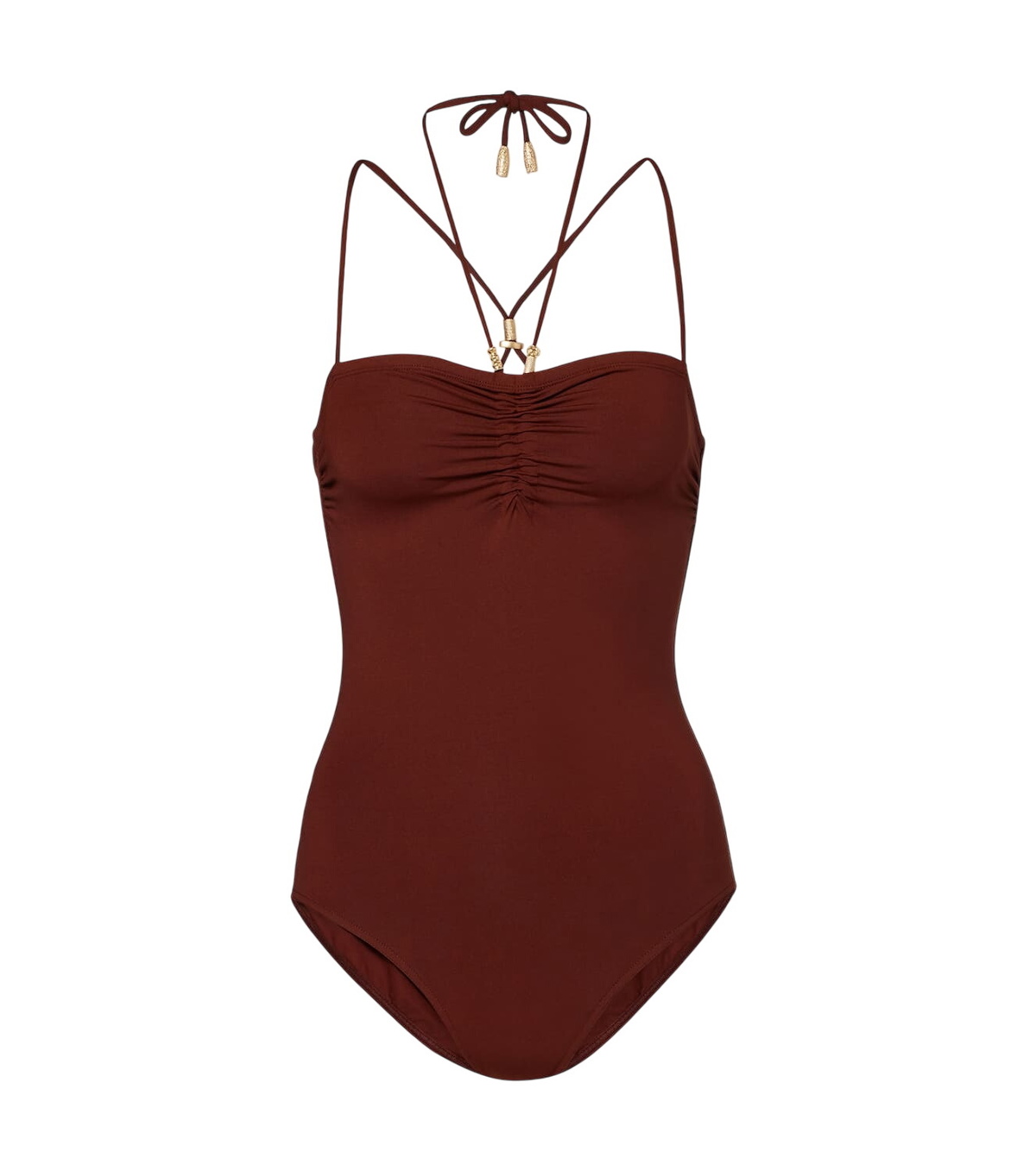 Eres Odyssée gathered swimsuit ERES