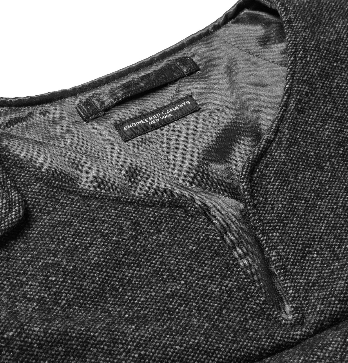 Engineered Garments - Mélange Wool-Blend Gilet - Gray Engineered Garments