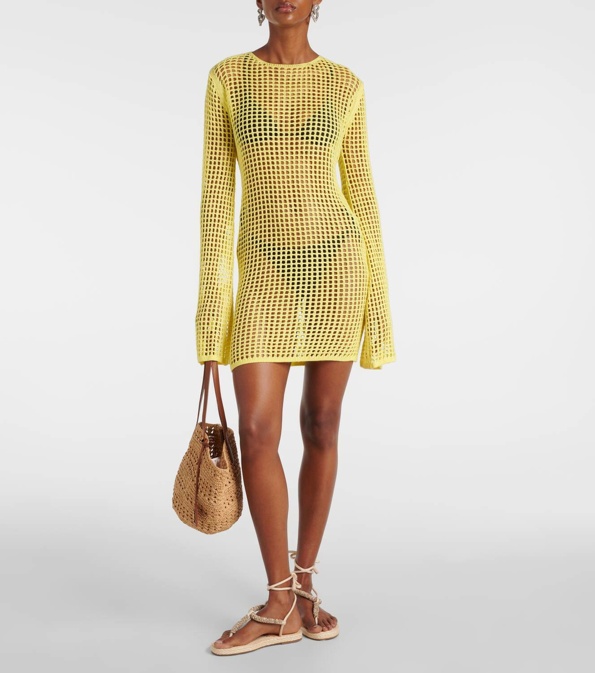 Bananhot Serena fishnet minidress Bananhot