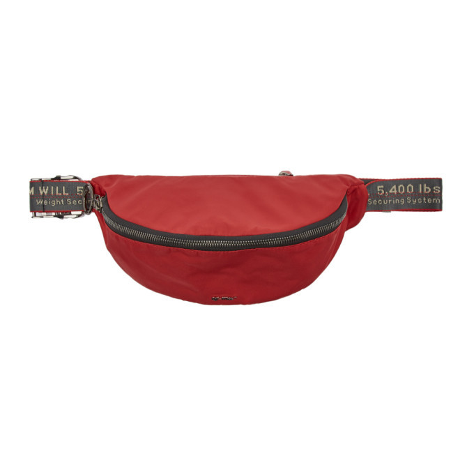 Off-White Red Basic Fanny Pack Off-White