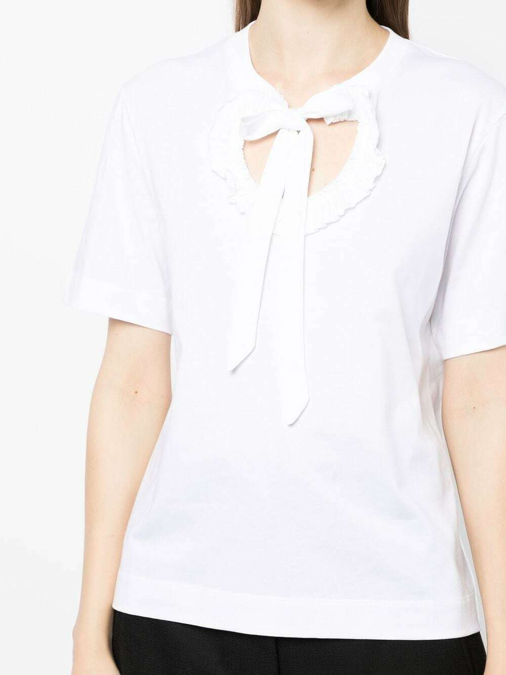 SIMONE ROCHA - Cotton T-shirt Simone Rocha
