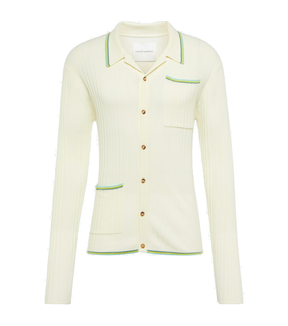 King & Tuckfield - Wool cardigan King and Tuckfield