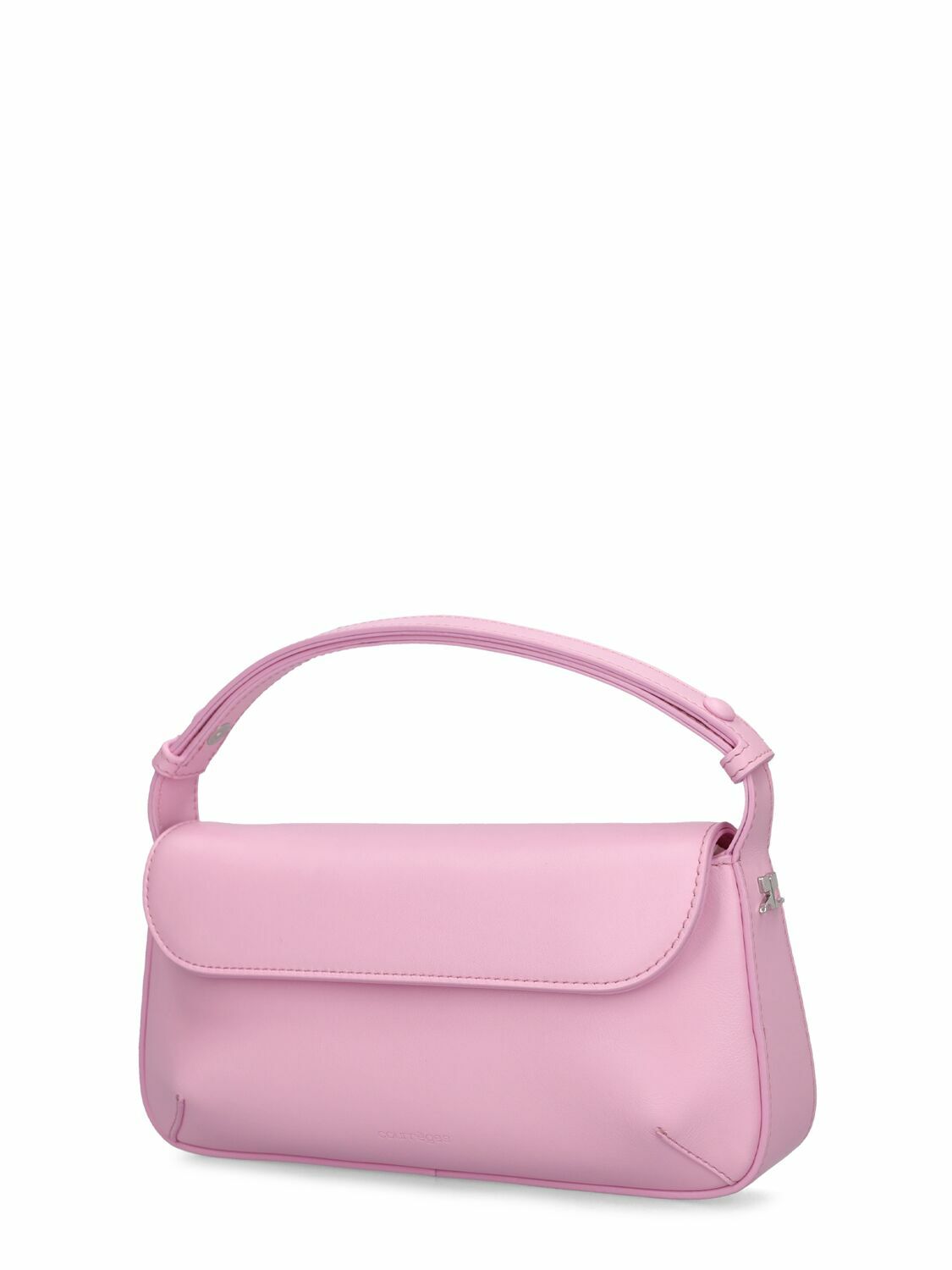 COURREGES - Sleek Leather Shoulder Bag Courreges