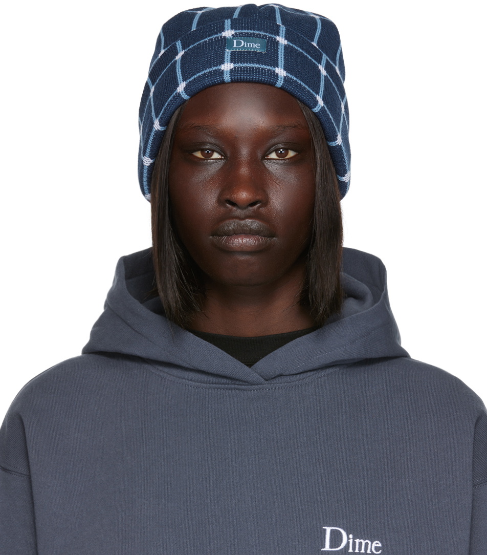 Dime Navy Classic Illusion Beanie Dime