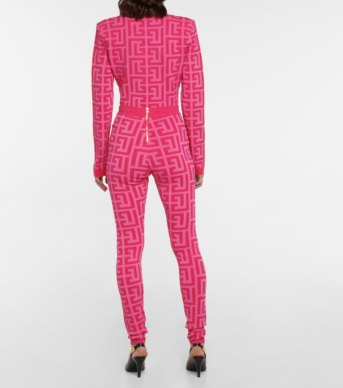 Balmain - x Barbie® wool-blend leggings Balmain