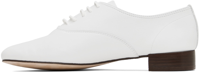 Repetto White Zizi Oxfords Repetto