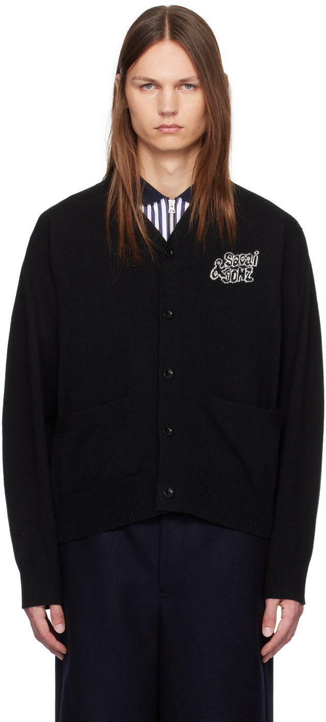 sacai Black Gonz Edition Cardigan Sacai