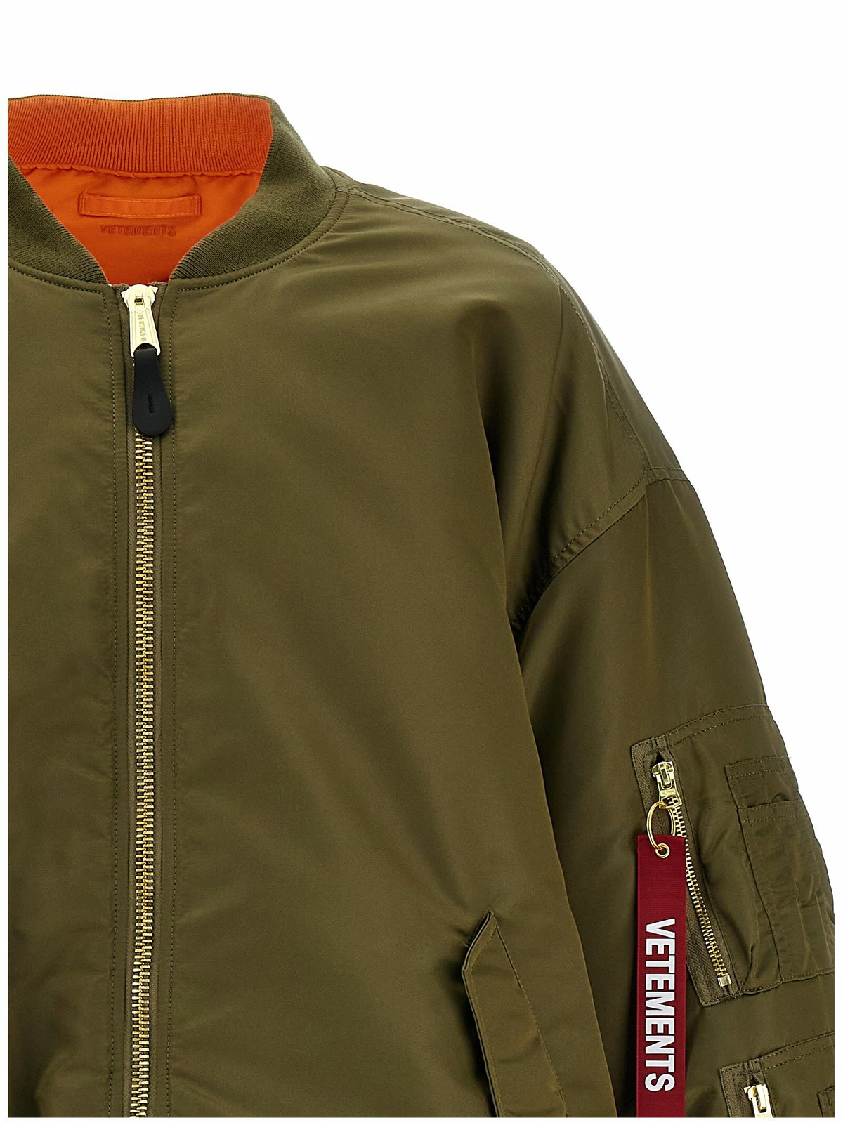 VETEMENTS alpha Industries Edition Reversible Bomber Jacket Vetements