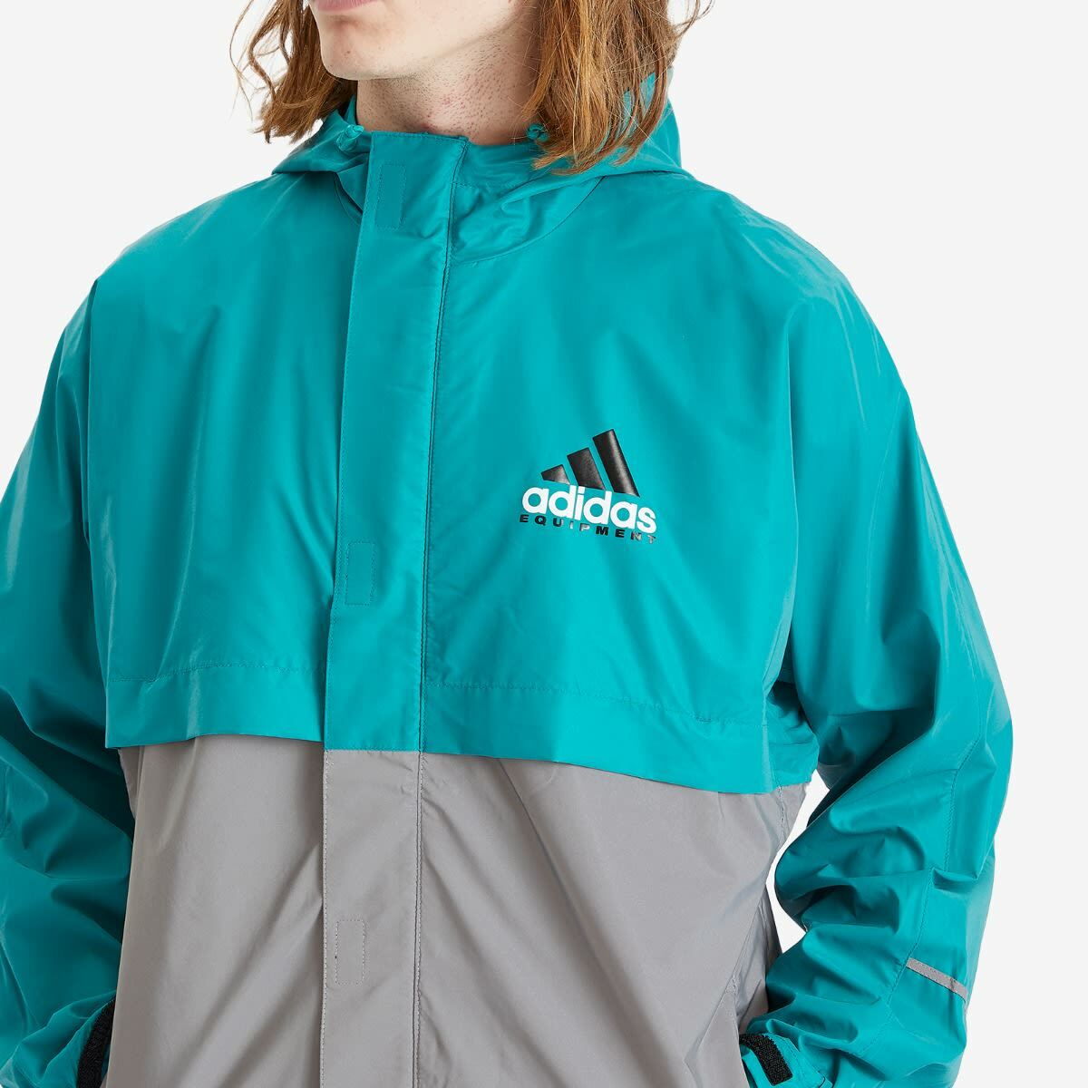 Adidas Men's EQT Windbreaker in Equipment Green adidas