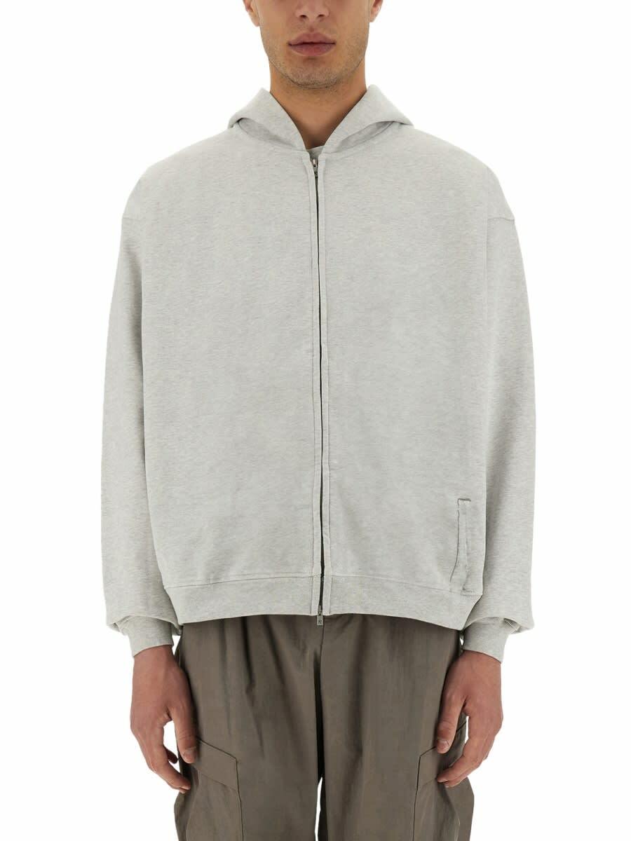 REPRESENT initial Hooded And Zippered Sweatshirt Represent