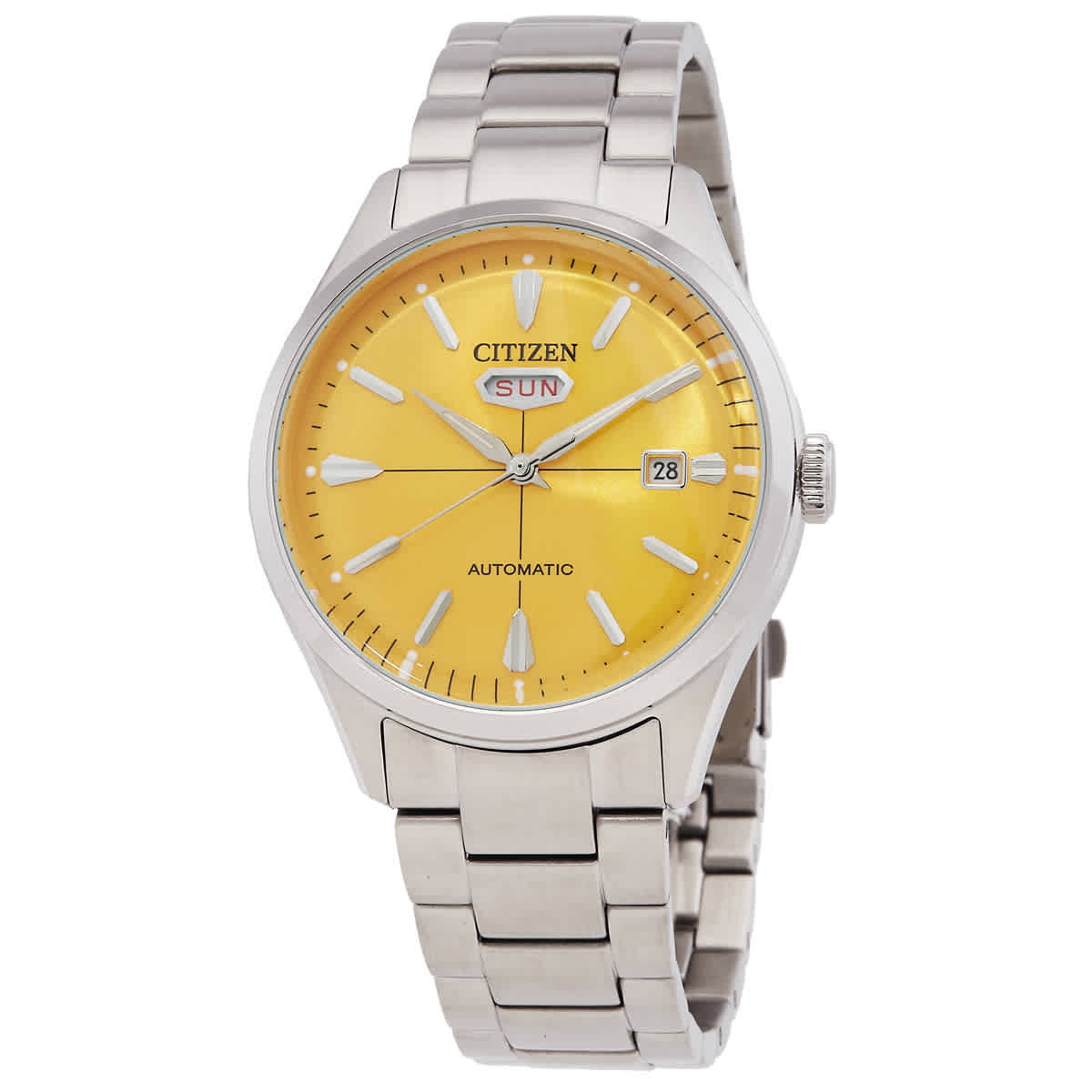 Citizen C7 Automatic Yellow Dial Mens Watch NH8391-51Z Citizen