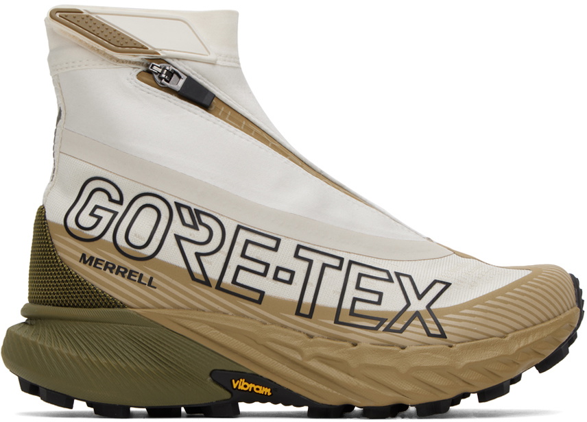 Merrell 1TRL Off-White Agility Peak 5 Zero Sneakers Merrell 1TRL