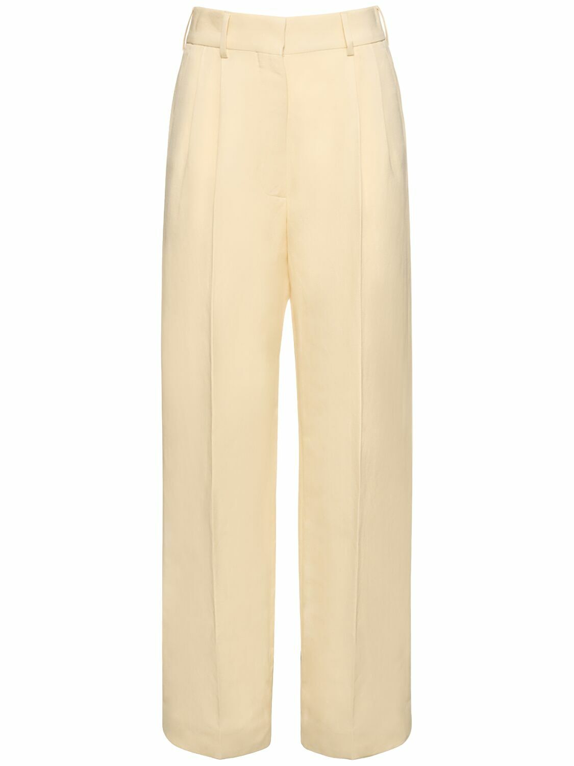 BLAZÉ MILANO Savannah Fox Linen & Silk Pants Blaze Milano
