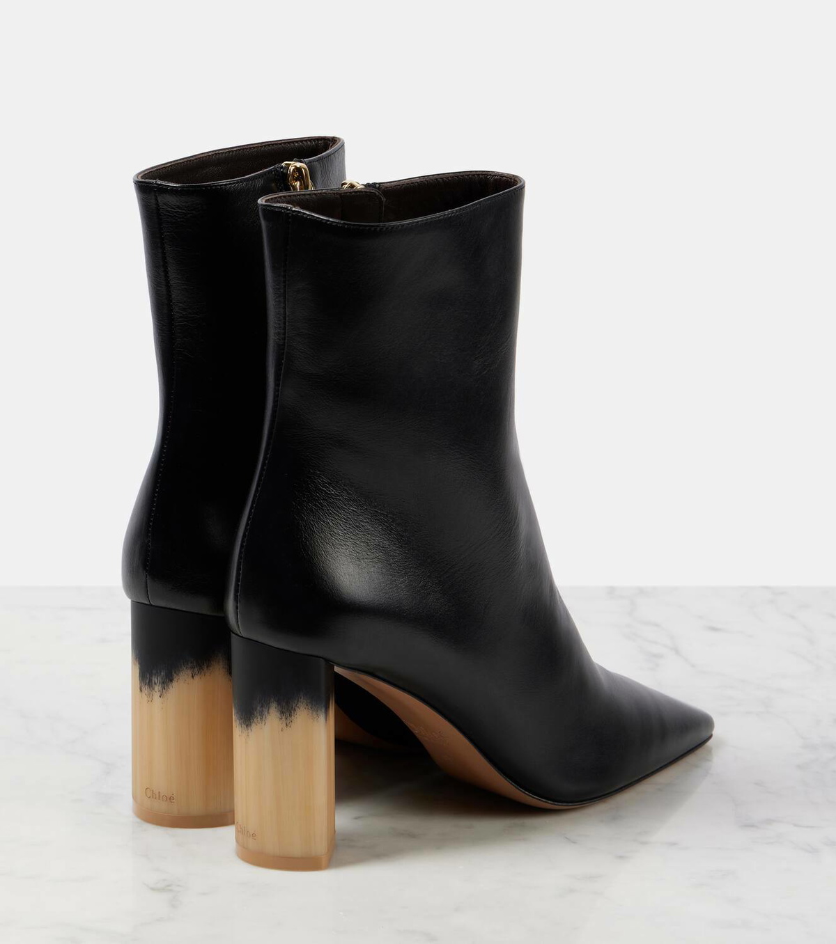 Chloé Georgia leather ankle boots Chloe