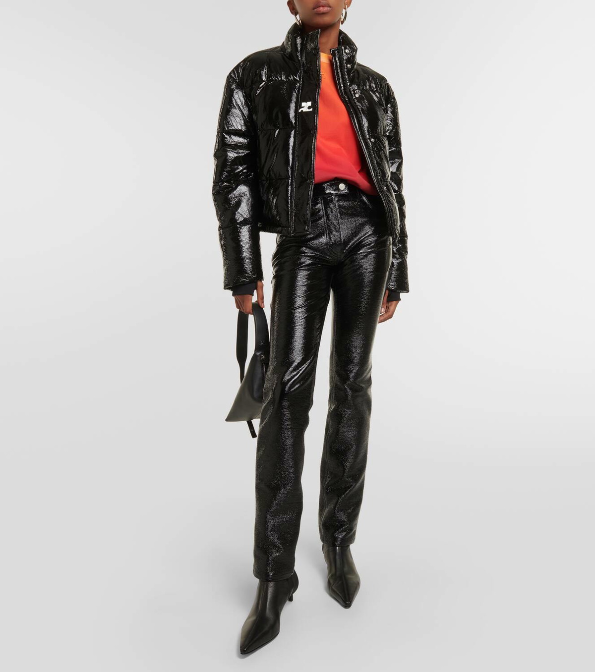 Courrèges Vinyl padded jacket Courreges